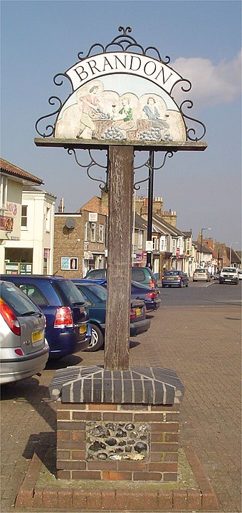 Brandon (West Suffolk) Portrait | Market Place